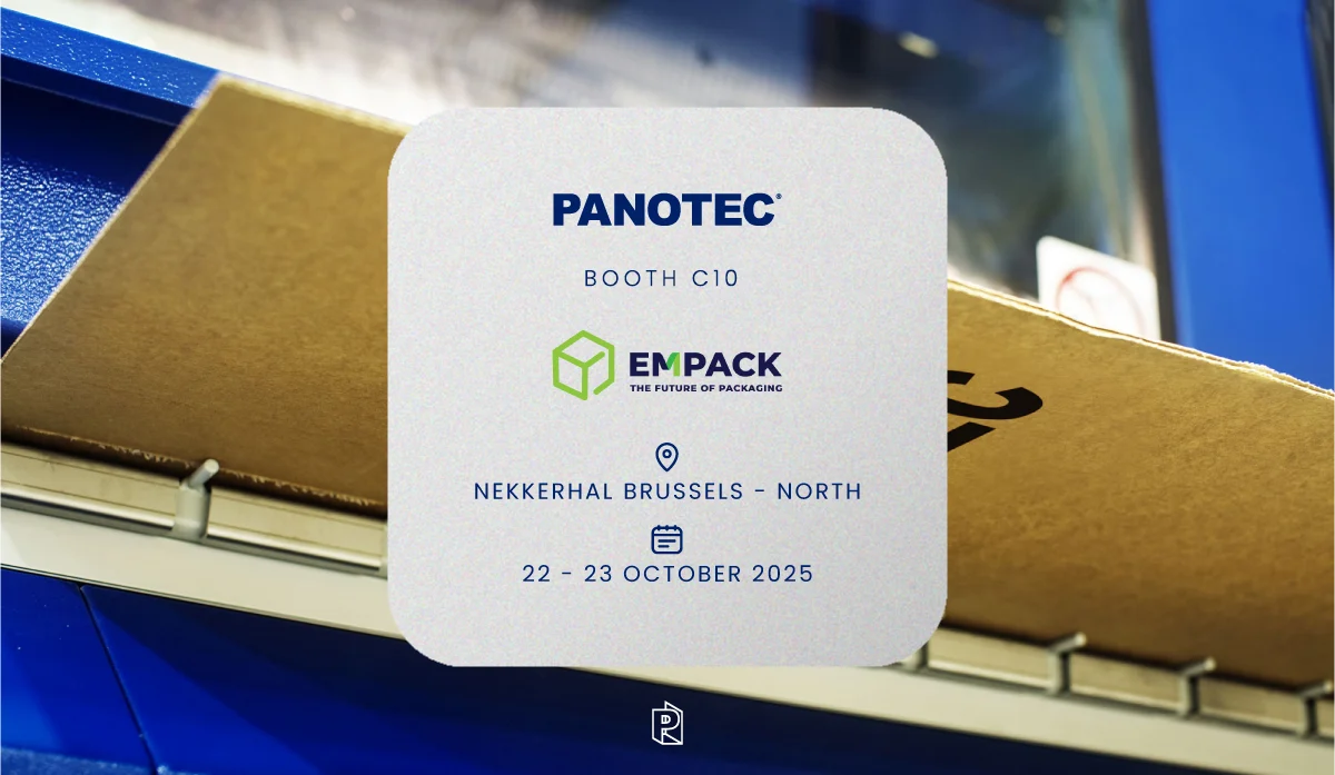 Besuchen Sie unseren Stand auf der Messe Empack 2025 – Mechelen - Panotec